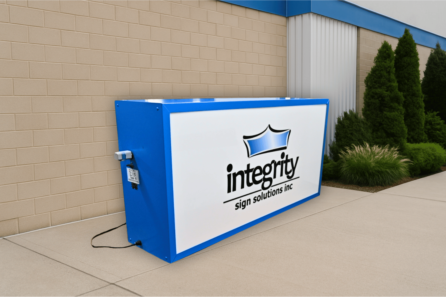 Simplified Sign Line – Economy Cabinet Signs with Fixed Pricing